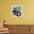 Jeweled Dragon Poster | Zazzle