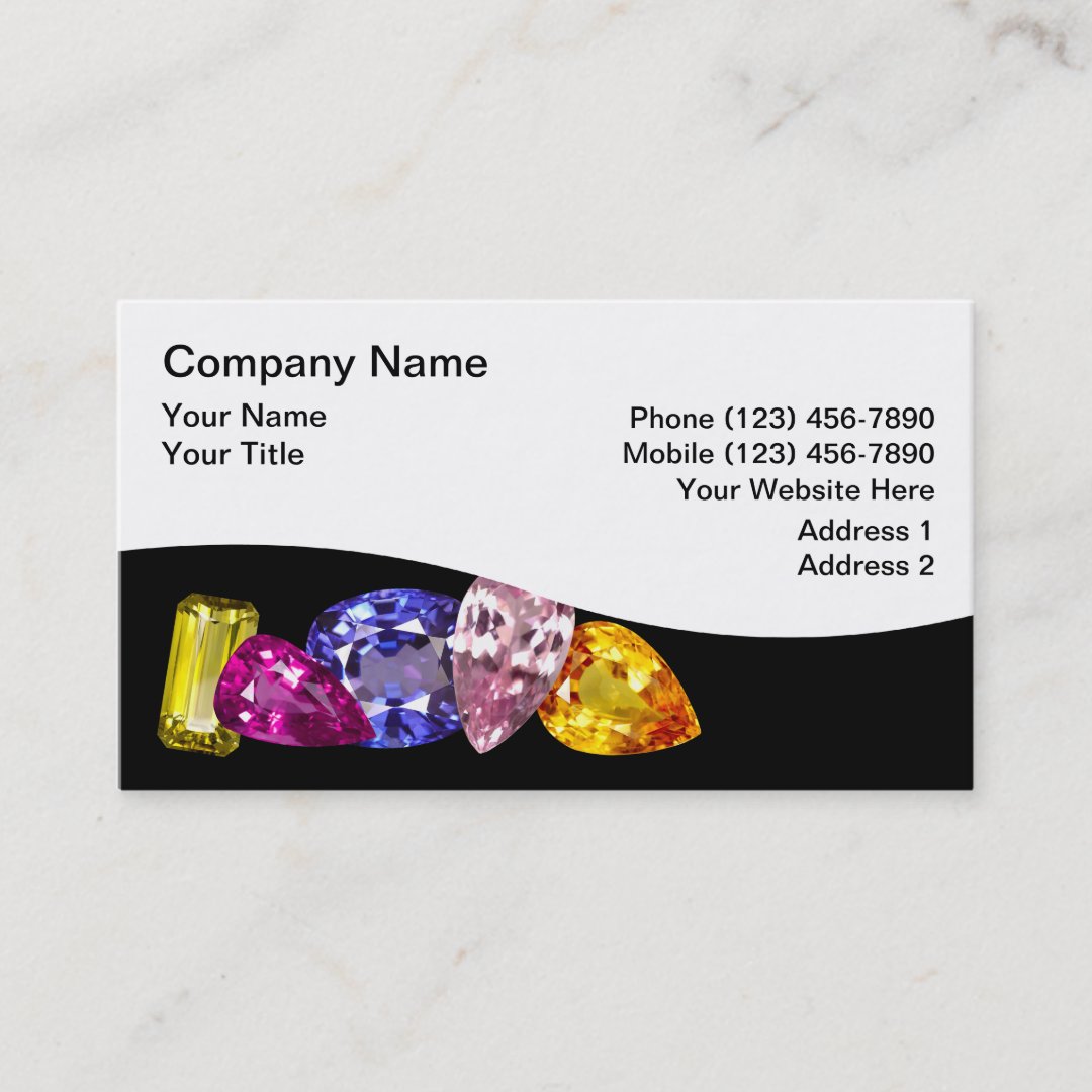 Jewelry Business Cards | Zazzle