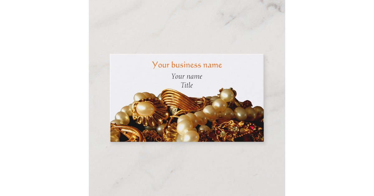 Jewelry Designer Business Cards | Zazzle