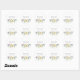Jewelry Floral Classic Round Sticker | Zazzle