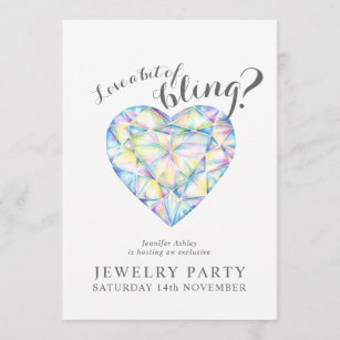 Jewelry Party Invitation Wording Sample