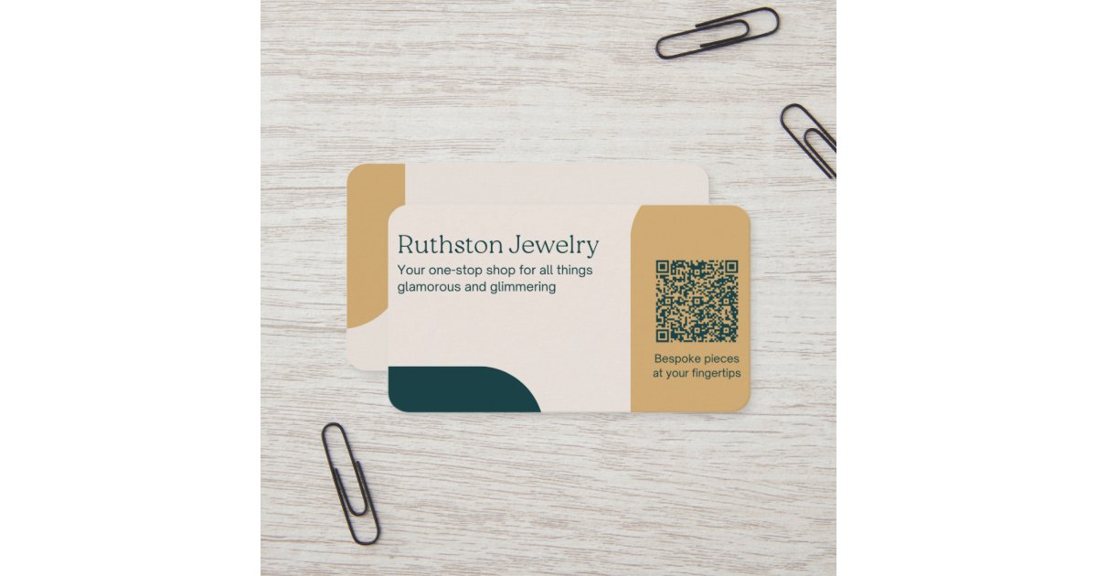 Jewelry Store Business Card | Zazzle