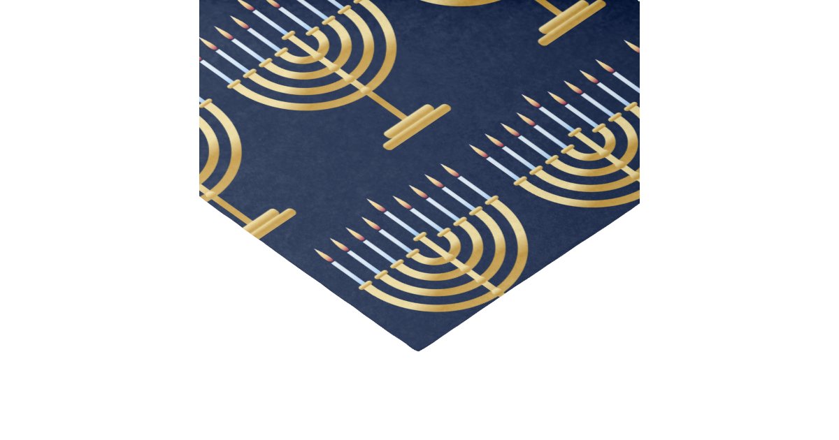 Jewish Chanukah menorah Tissue Paper | Zazzle