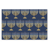 Jewish Chanukah menorah Tissue Paper | Zazzle