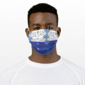 Jewish head Cap style Adult Cloth Face Mask | Zazzle