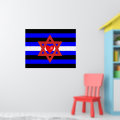 Jewish Leather Pride Flag Poster | Zazzle