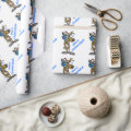 Jewish Reindeer Chrismukkah Wrapping Paper Ver.2 | Zazzle