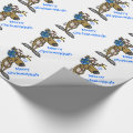 Jewish Reindeer Chrismukkah Wrapping Paper Ver.2 | Zazzle