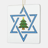 Jewish Star Christmas Tree Ornament | Zazzle