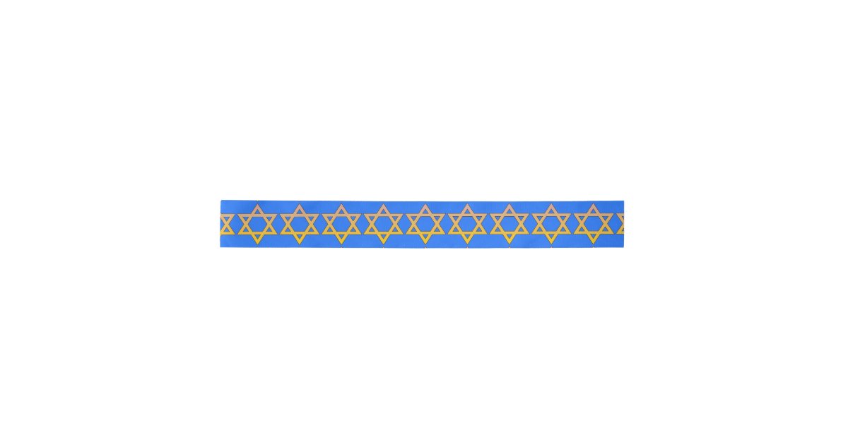 Jewish Star Design Ribbon | Zazzle