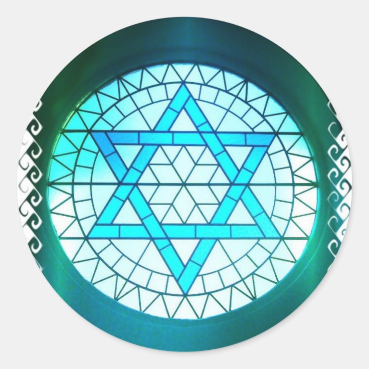 Jewish Star of David Stickers | Zazzle