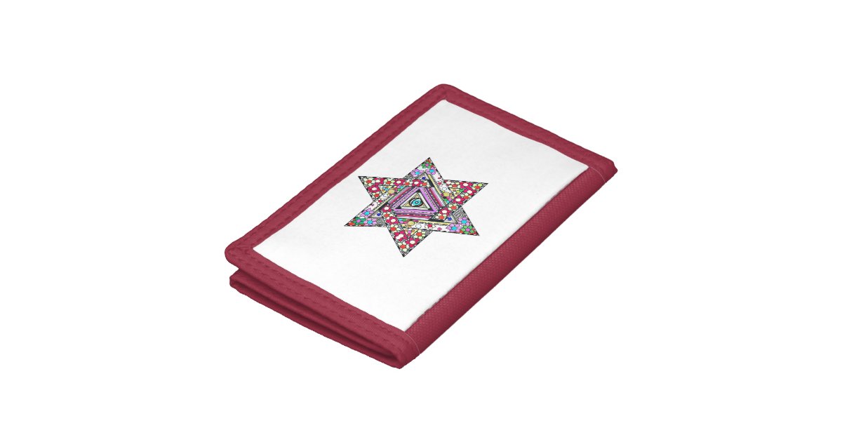 Jewish Star of David Wallet | Zazzle