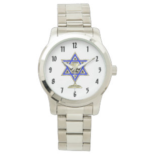 Hebrew Wrist Watches | Zazzle