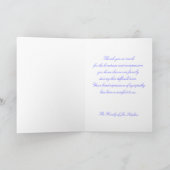 Jewish Sympathy Thank You Greeting Card | Zazzle