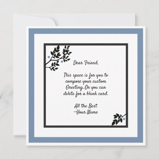 Jewish Theme. Gratitude and Blessing Thank You Card | Zazzle