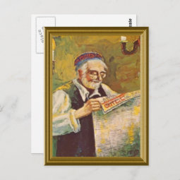 Jewish vintage image postcard | Zazzle