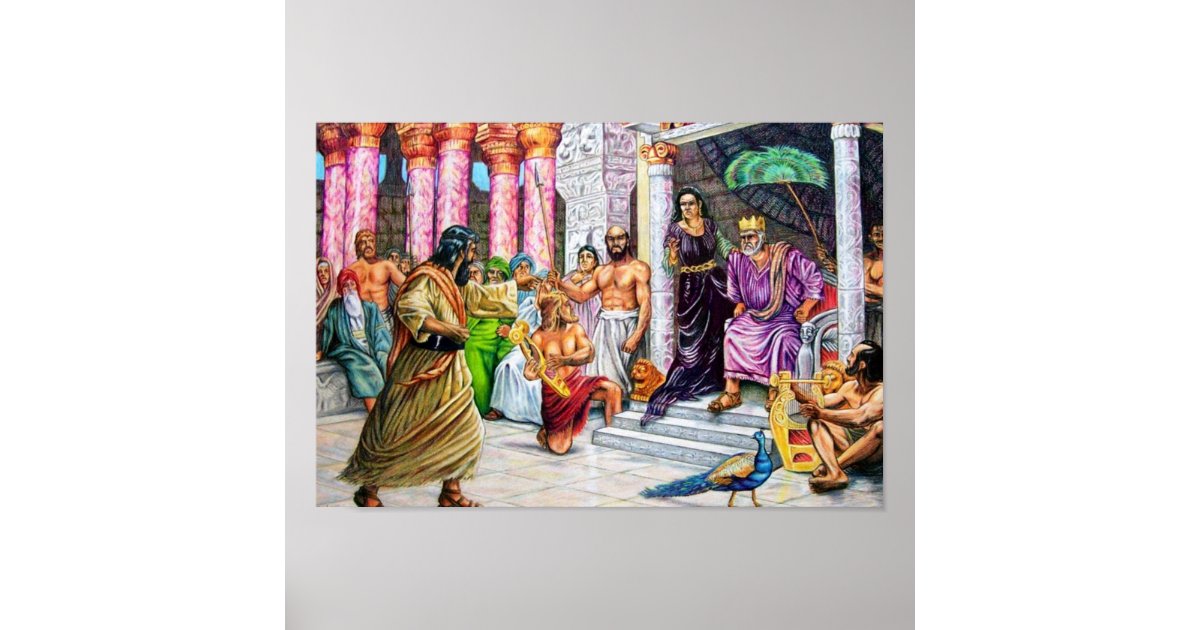 Jezebel and Ahab Poster | Zazzle