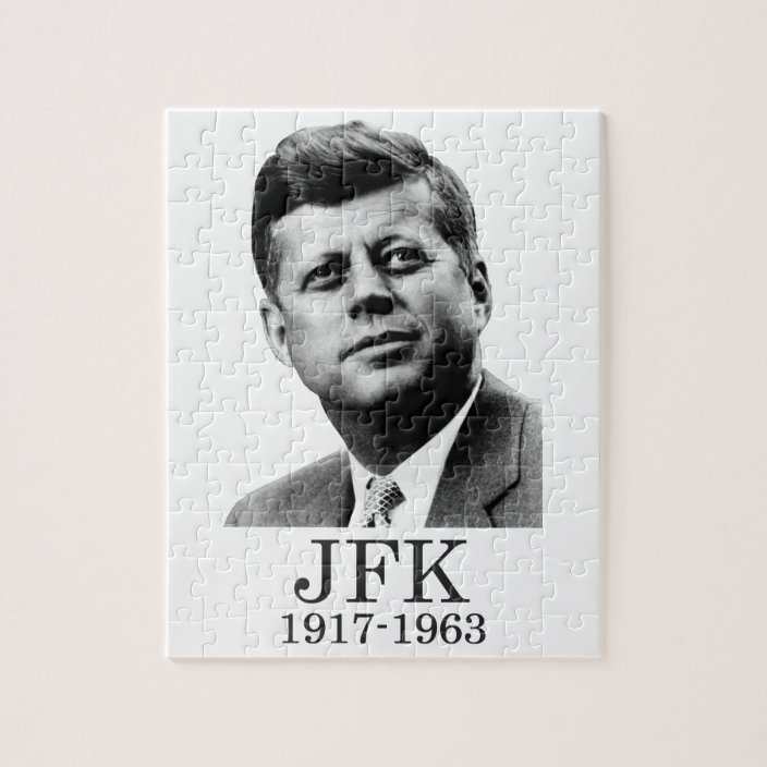 JFK - John F. Kennedy Jigsaw Puzzle | Zazzle.com