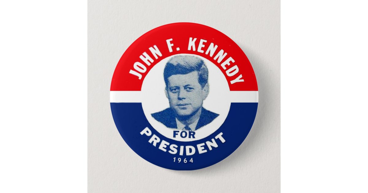 JFK Memorial pin 1964 | Zazzle