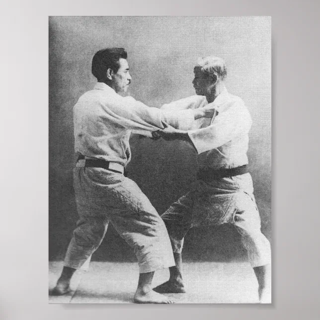 Jigoro Kano and Kyuzo Mifune Poster | Zazzle