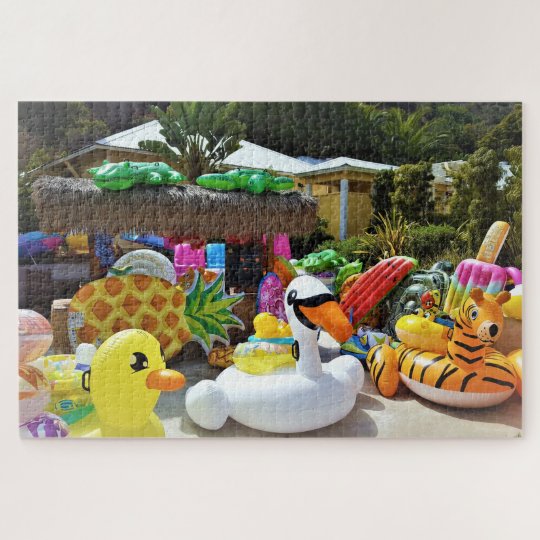 Jigsaw Puzzle - Fun and Festive Floaties | Zazzle.com