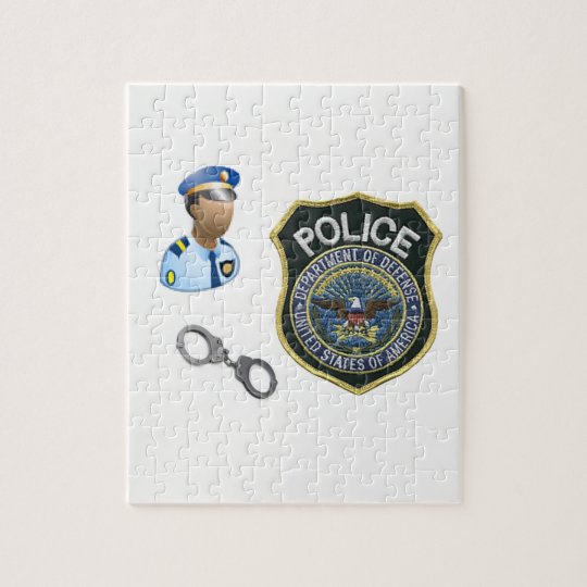 Jigsaw Puzzle Policeman | Zazzle.com