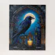 Jigsaw Puzzle, Raven Gothic Archway, Halloween Jigsaw Puzzle | Zazzle