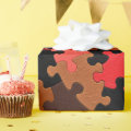 jigsaw puzzle wrapping paper | Zazzle