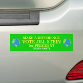 Jill Stein 2012 bumper sticker | Zazzle