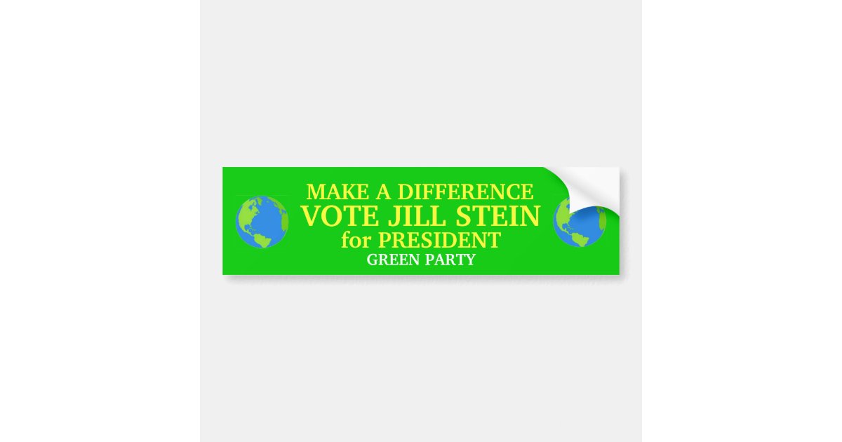 Jill Stein 2012 bumper sticker | Zazzle