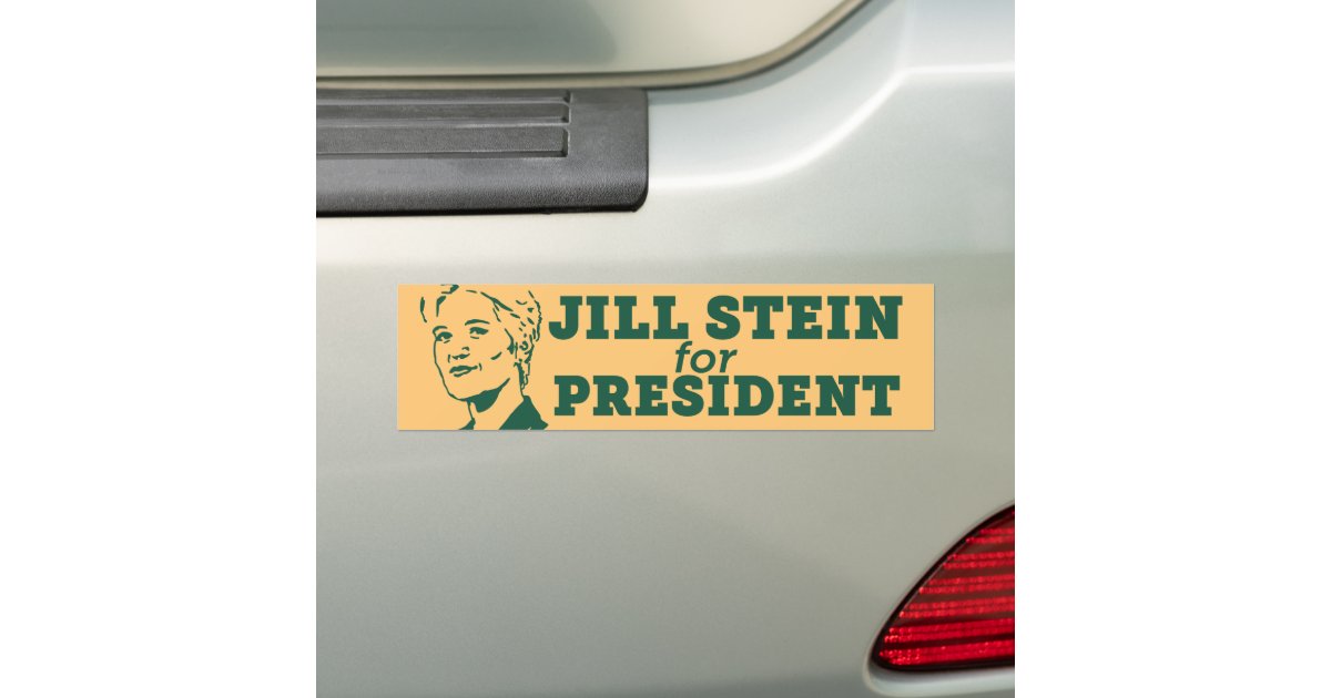 Jill Stein 2024 Bumper Sticker | Zazzle