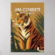 Jim Corbett National Park India Vintage Poster | Zazzle