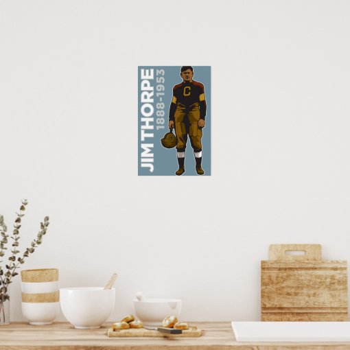 Jim Thorpe, All-American Poster | Zazzle