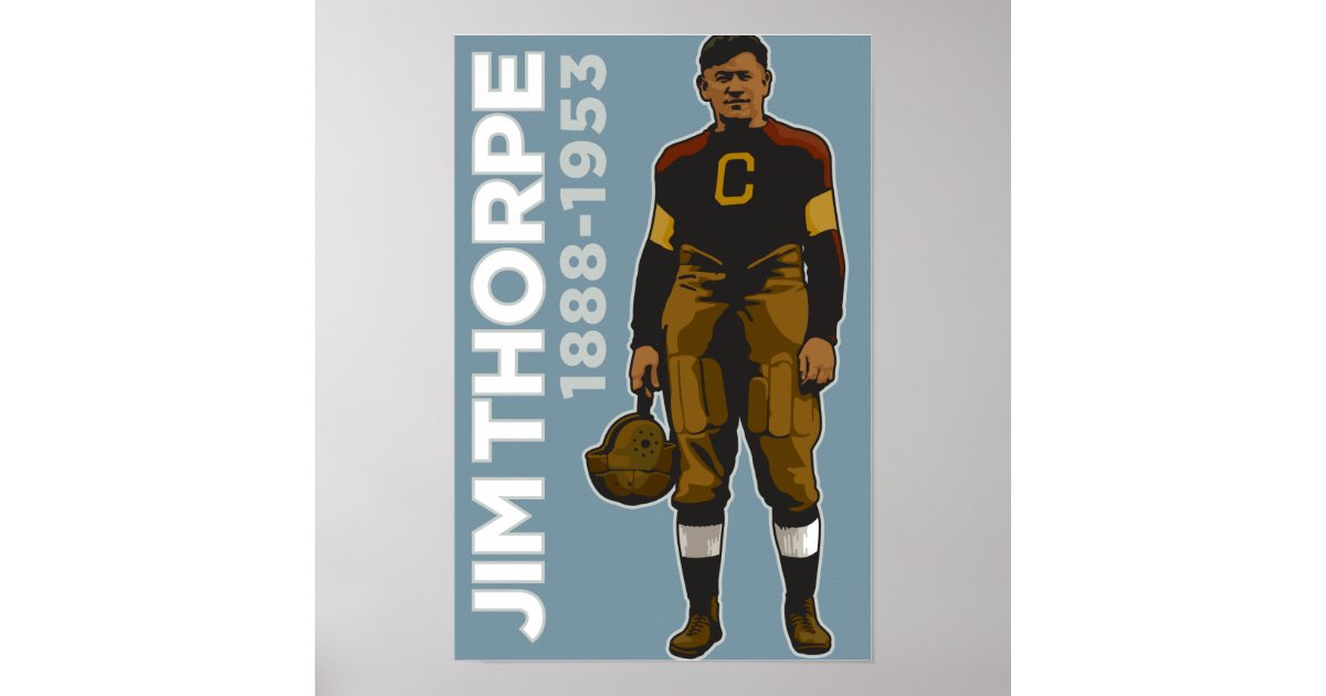 Jim Thorpe, All-American Poster | Zazzle