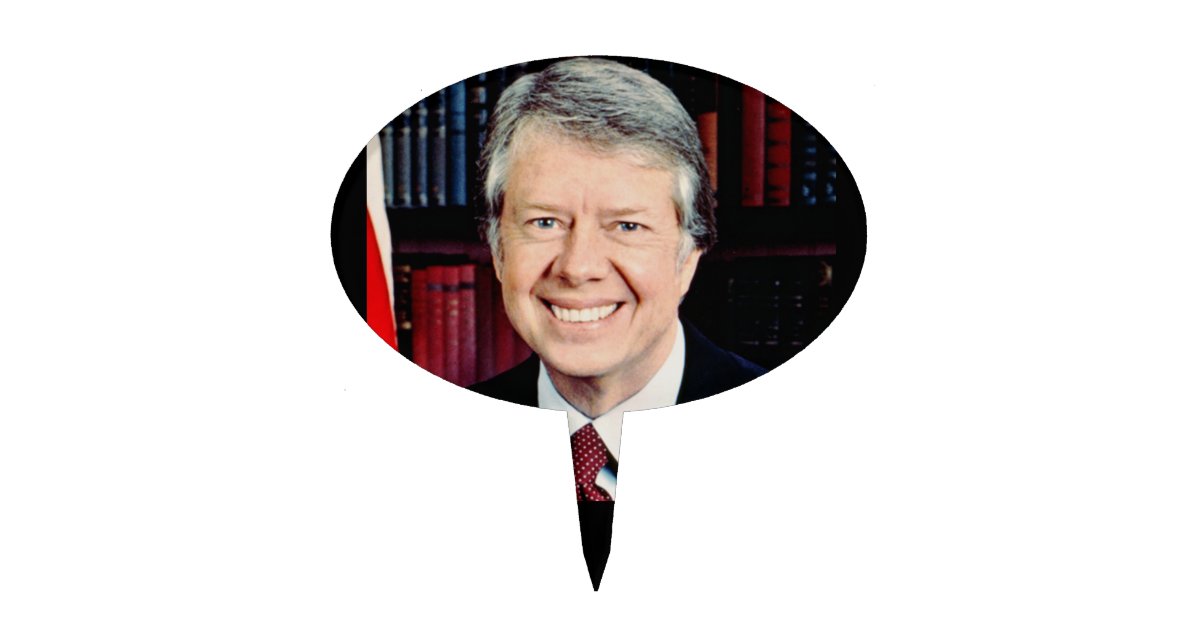 Jimmy Carter Cake Topper | Zazzle
