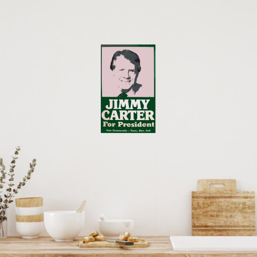 Jimmy Carter Poster | Zazzle