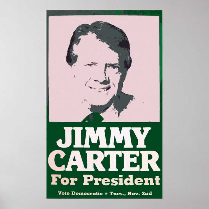 Jimmy Carter Poster | Zazzle.com