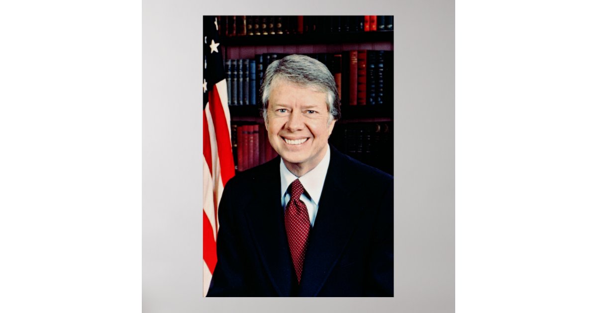 Jimmy Carter US President Poster | Zazzle