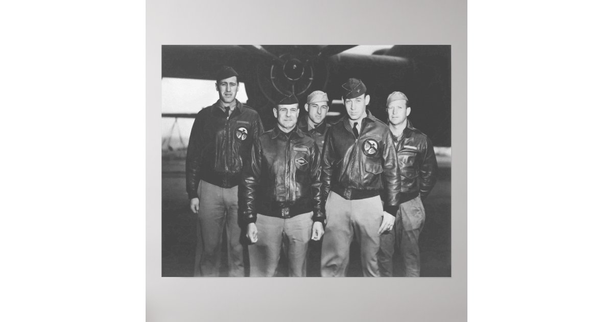 Jimmy Doolittle and His Crew Poster | Zazzle