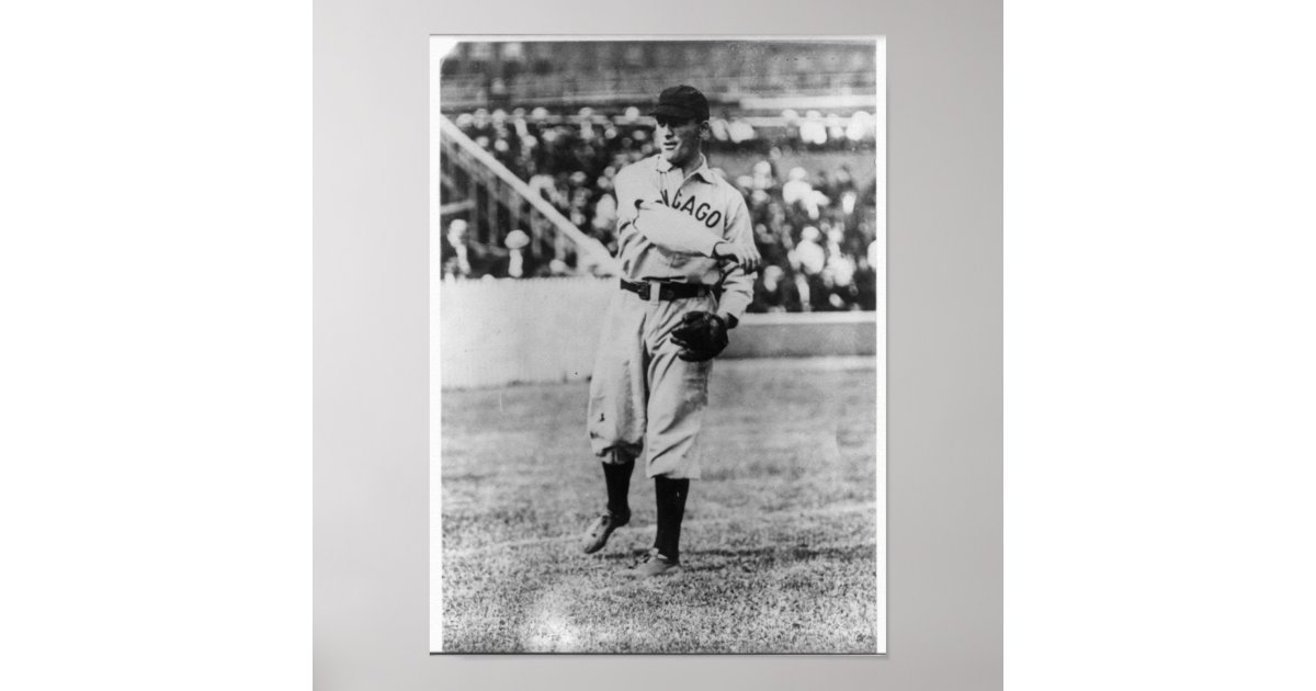Jimmy Sheckard, Chicago Cubs Baseball Player Poster | Zazzle