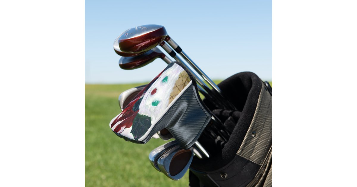 Jingle Bear Golf Head Cover | Zazzle