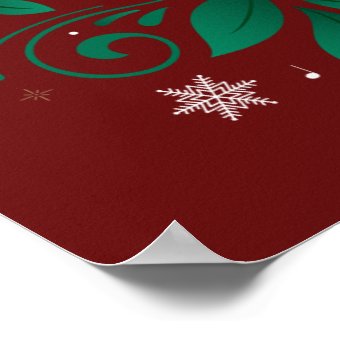 Jingle Bells All The Way Christmas Poster 18x24 | Zazzle