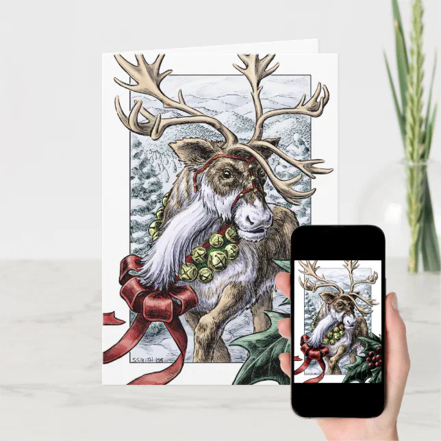 "Jingle Bells" Christmas cards with editable text | Zazzle