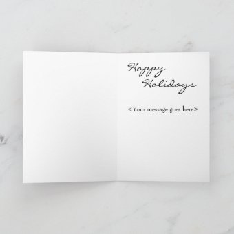 "Jingle Bells" Christmas cards with editable text | Zazzle