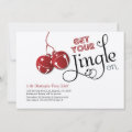 Jingle Bells Christmas Holiday Invitation card | Zazzle