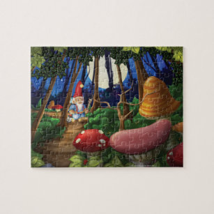 Gnome Jigsaw Puzzles | Zazzle