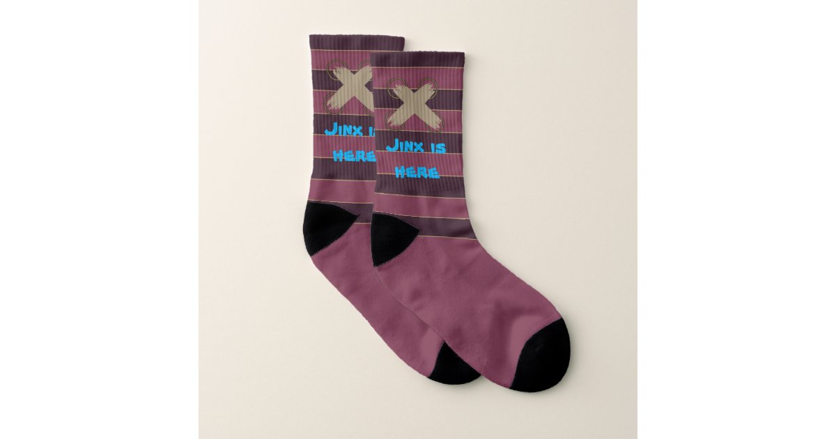 Jinx is here socks | Zazzle