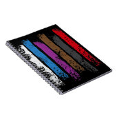 Jiu Jitsu Design United Belts of Jiu Jitsu Notebook | Zazzle