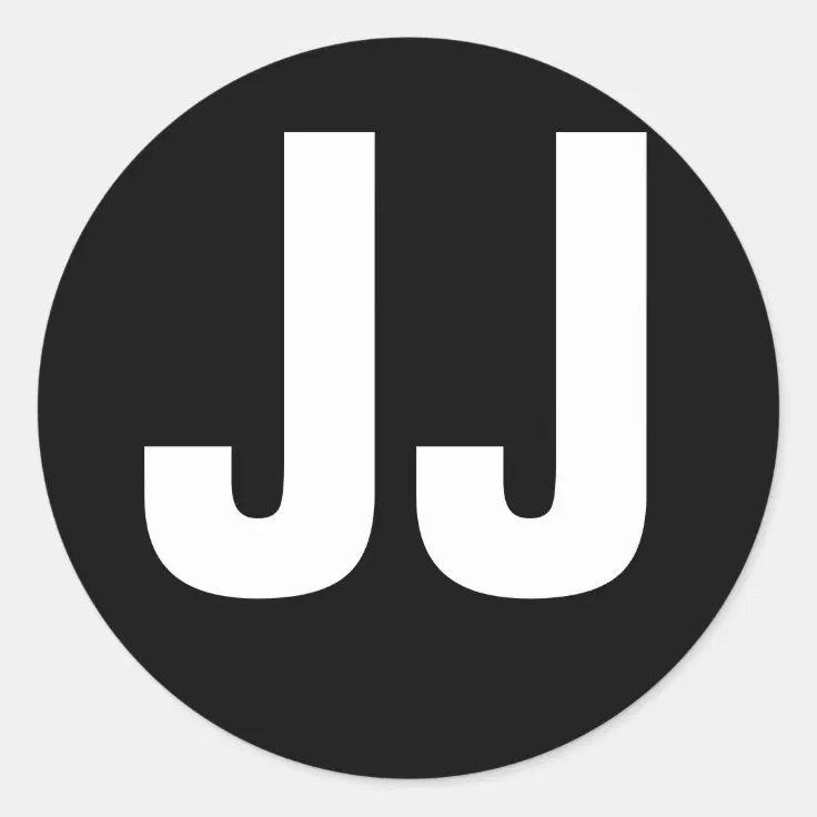 JJ Tribute Classic Round Sticker | Zazzle