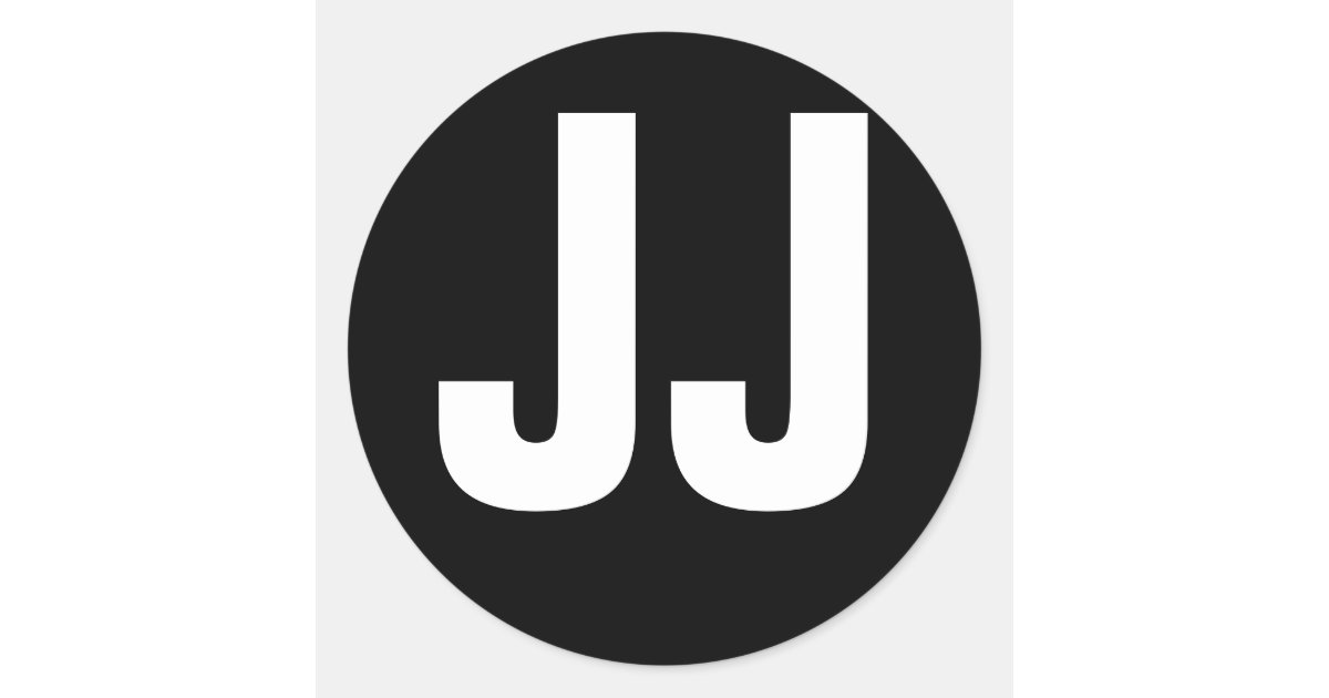 JJ Tribute Classic Round Sticker | Zazzle